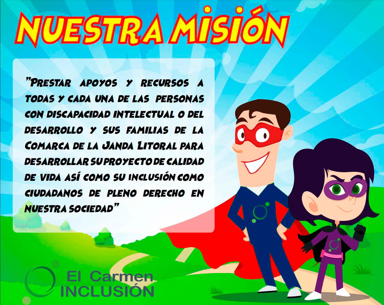 Misión, Visión y Valores /Política de calidad. – EL CARMEN INCLUSION